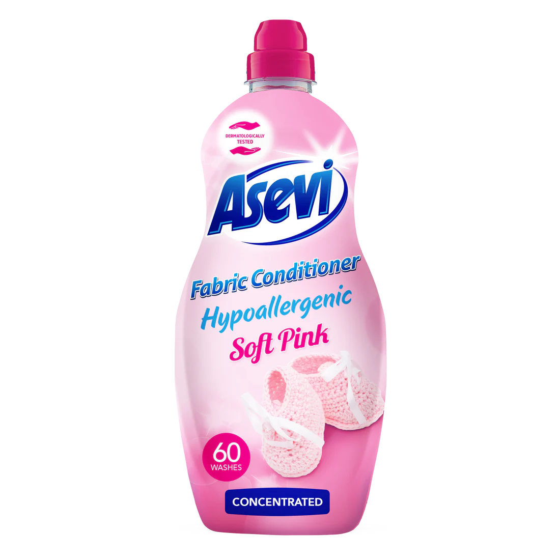 Asevi Talco Soft Pink Hypoallergenic Fabric Softener 60 wash